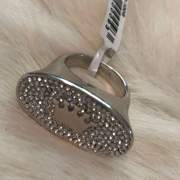 Sasha | Jewelry | Swarovski Crystal Crown Ring Size 6 | Poshmark